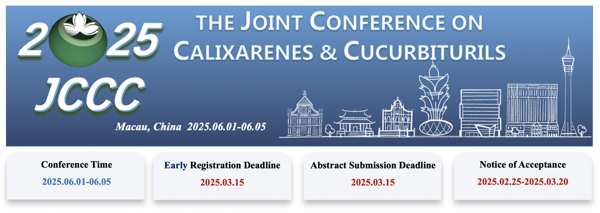 Contact Us - THE 2nd JOINT CONFERENCE ON CALIXARENES & CUCURBITURILS